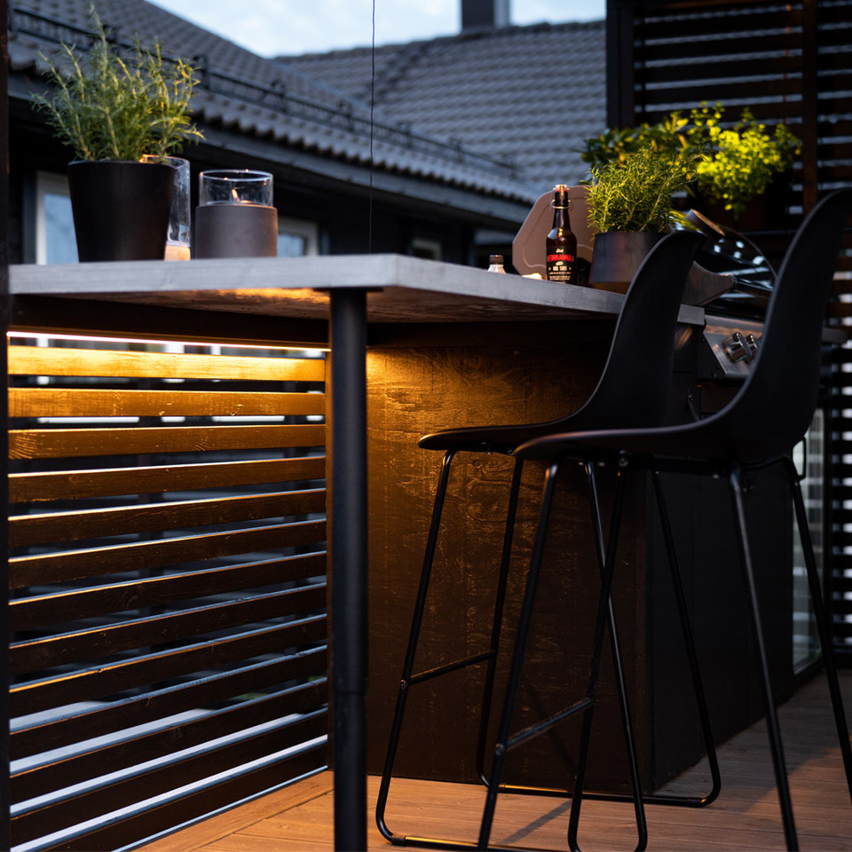 Namron LED strip 5m 2700K 14,4W IP67 24V | Namron