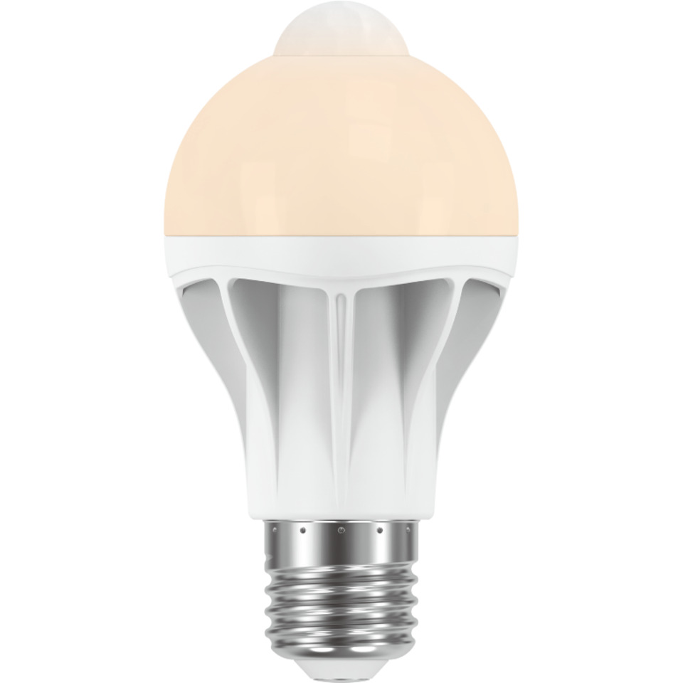 Namron LED Pære Sensor/PIR 9W E27 3000k | Namron